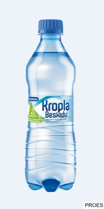 Woda KROPLA BESKIDU gazowana 0.5L butelka PET zgrzewka 12 szt. | Kropla ...